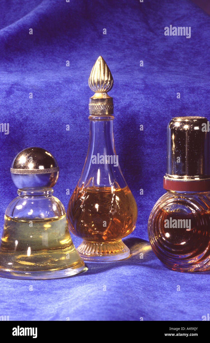 Three perfumes hi-res stock photography and images - Alamy