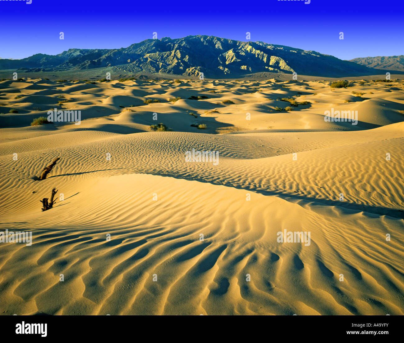 Panamint Mountains at the Death Valley, USA, California, Death Valley ...