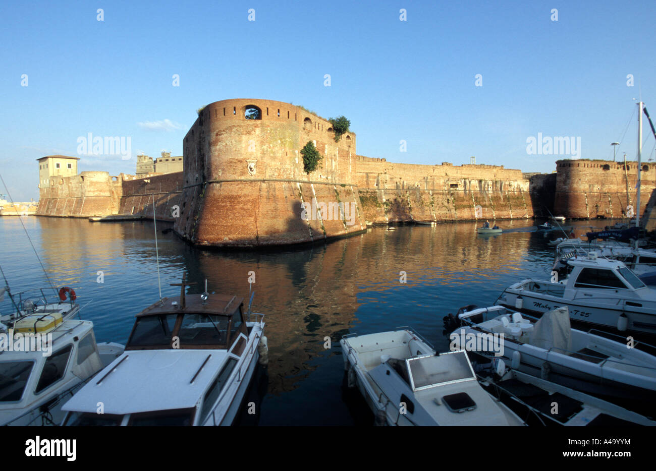 Fortezza Vecchia Livorno Tuscany Italy Stock Photo - Alamy