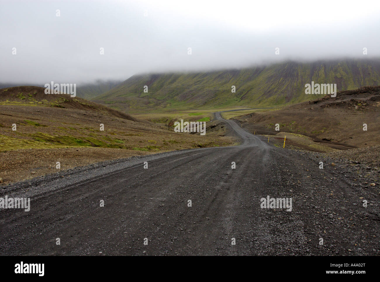 gravel road, Iceland, Reykjanes Stock Photo - Alamy