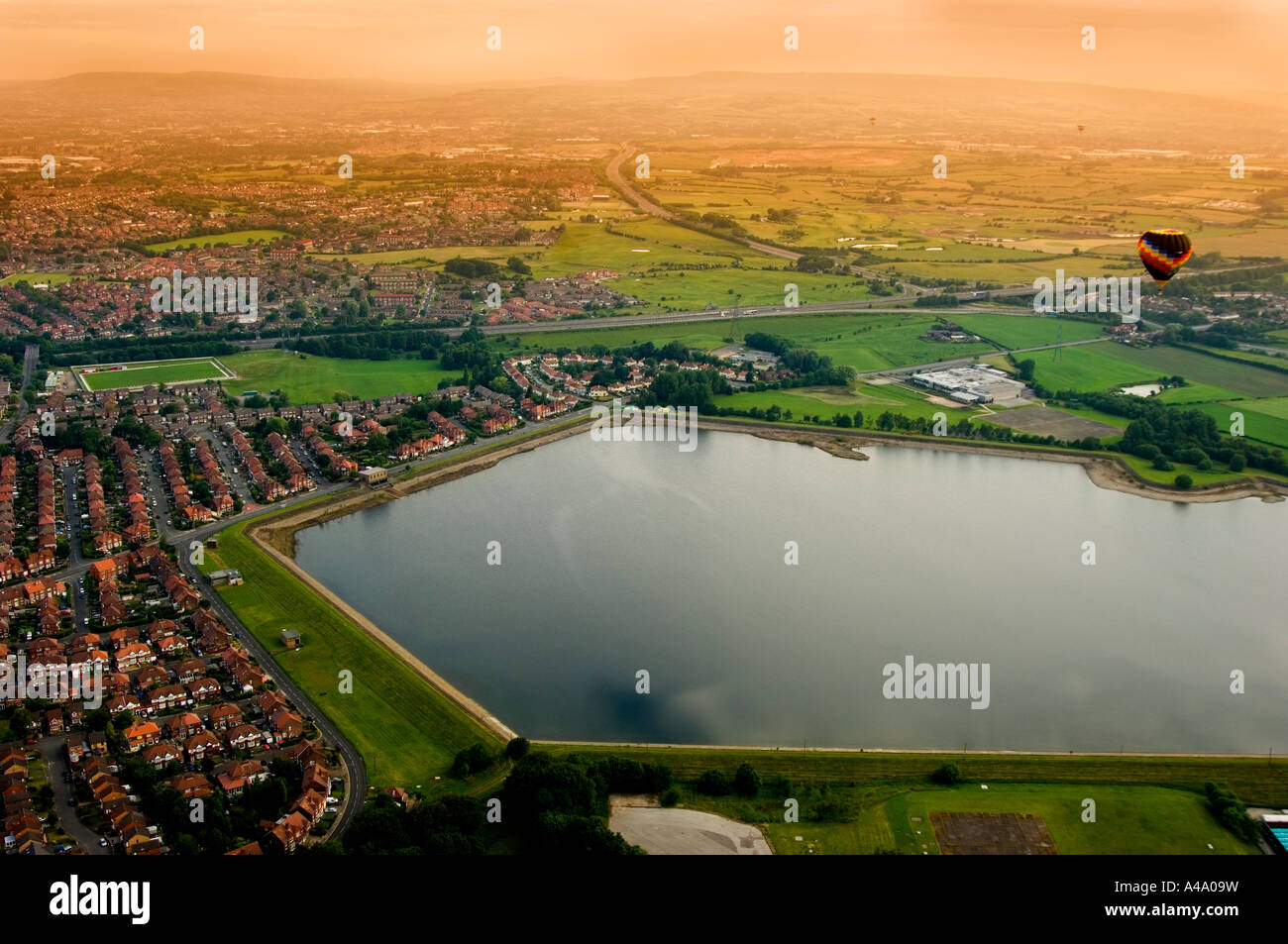 Aerial view of manchester hi-res stock photography and images - Alamy