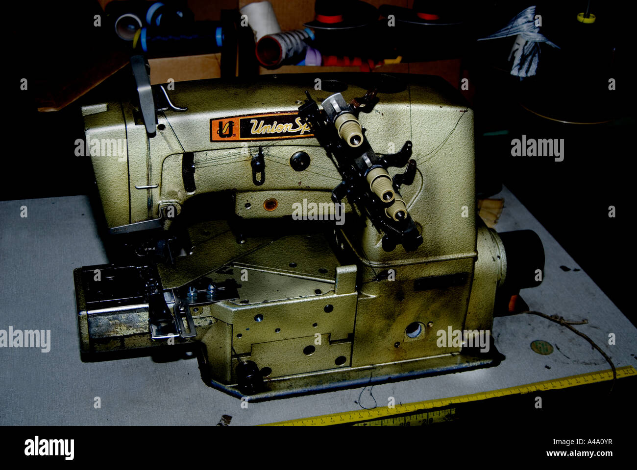 Industrial Sewing Machine Stock Photo - Alamy