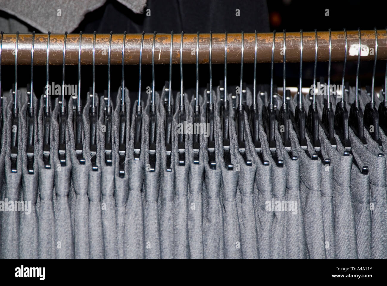 Uk school uniform on hangers hi-res stock photography and images - Alamy