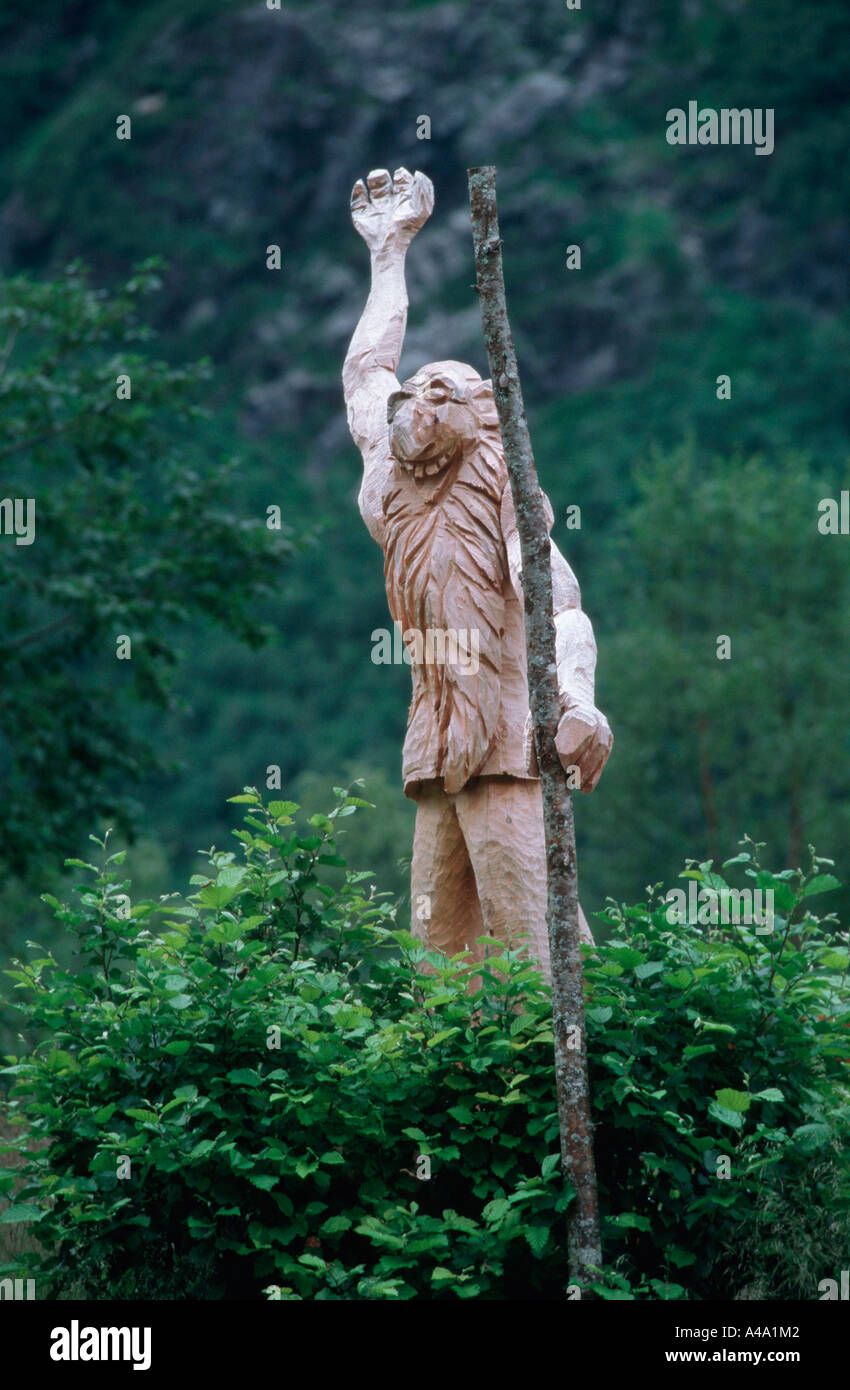 Troll sculptures hi-res stock photography and images - Alamy