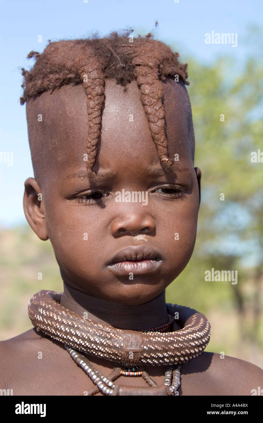 Himba girl, Namibia Stock Photo - Alamy