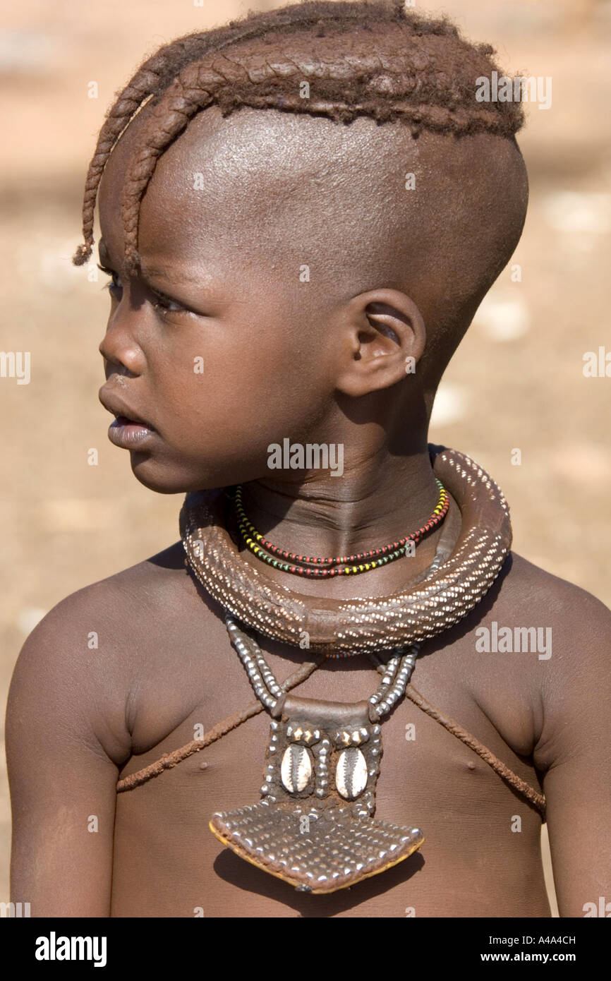 Himba girl, Namibia Stock Photo - Alamy