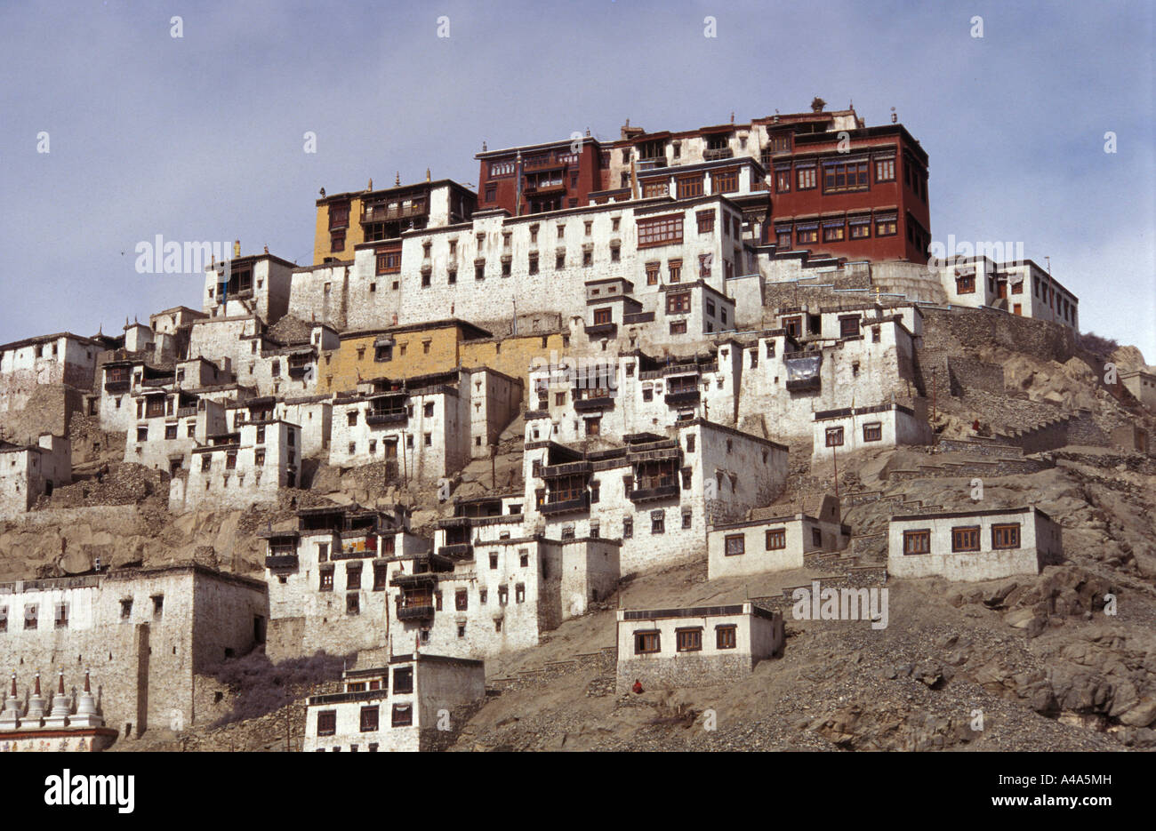 Gompa Thikse Ladakh India Asia Stock Photo - Alamy