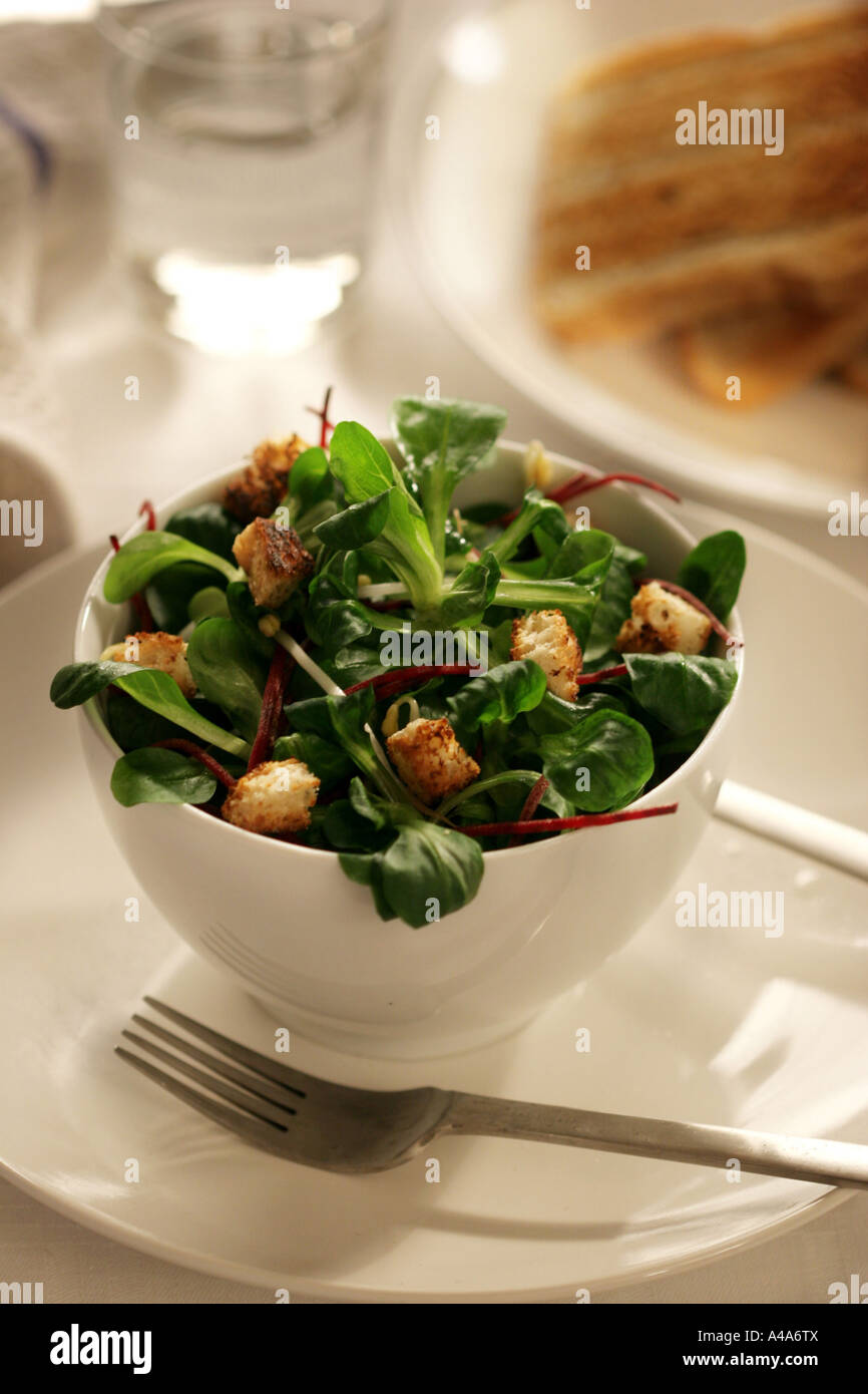 Songino salad Italy Stock Photo - Alamy