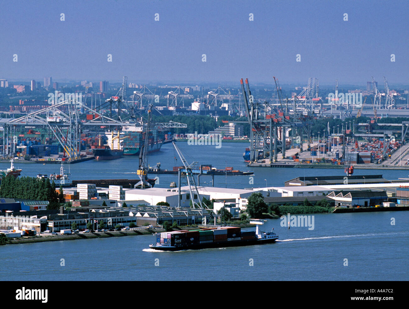 Port of Rotterdam, Holland Stock Photo - Alamy