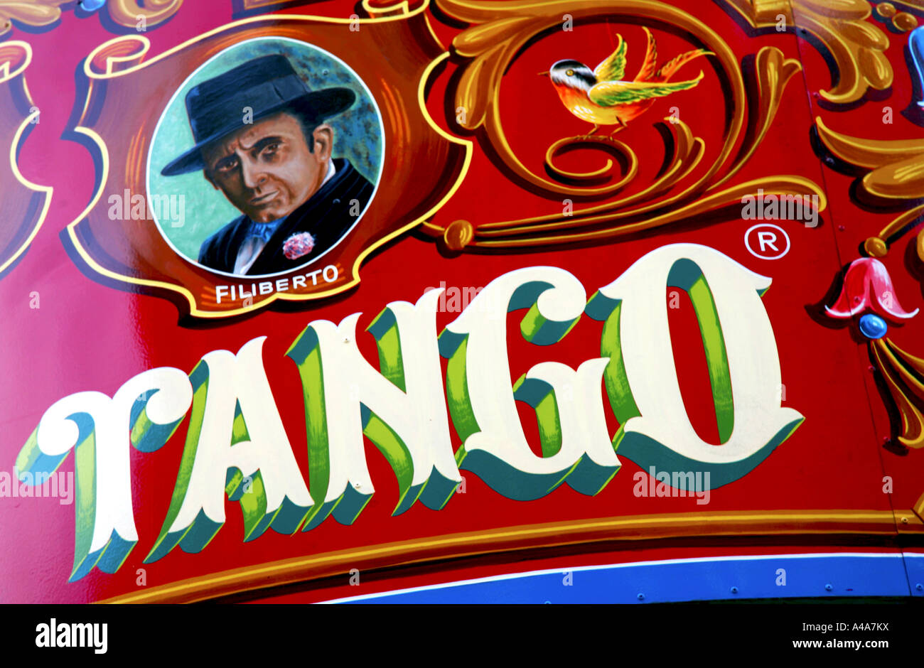 tango sign la boca Stock Photo - Alamy