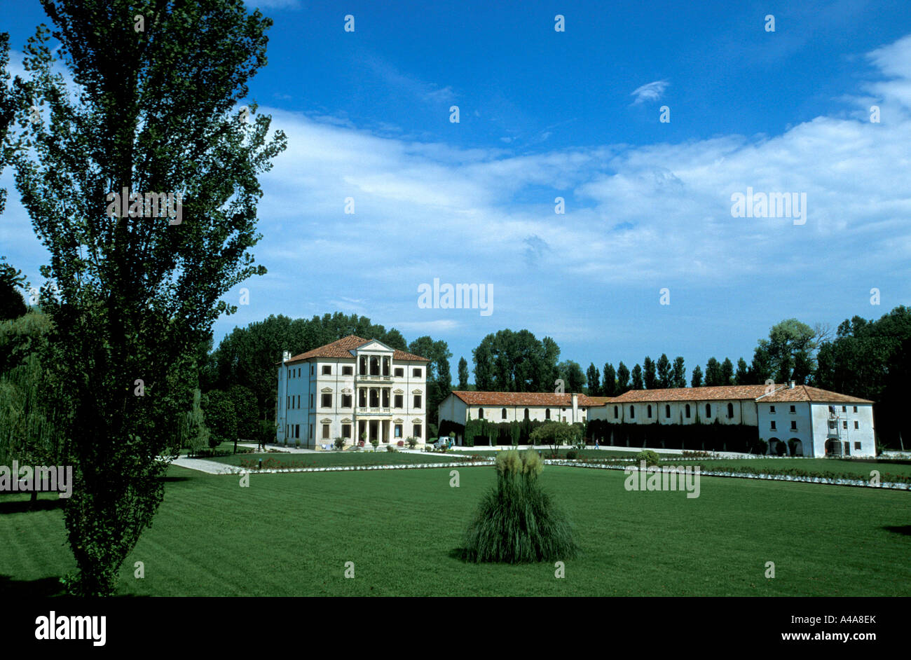 Villa Pacchierotti Limena Veneto Italy Stock Photo - Alamy