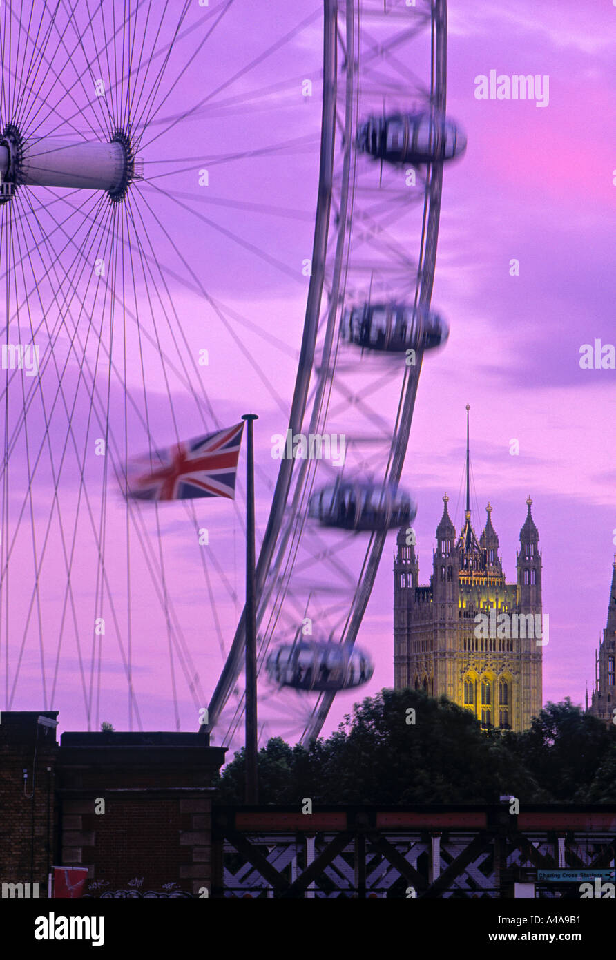 Millenium Wheel, London, England Stock Photo - Alamy