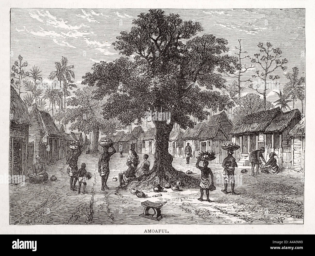 amoaful highlander Battle of 1874 ashantee ashante Africa war history ...