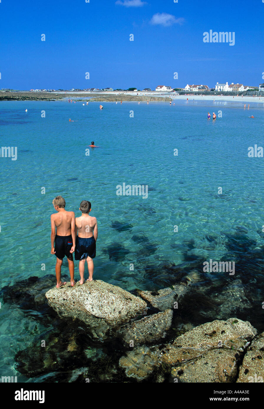 Cobo bay hi-res stock photography and images - Alamy