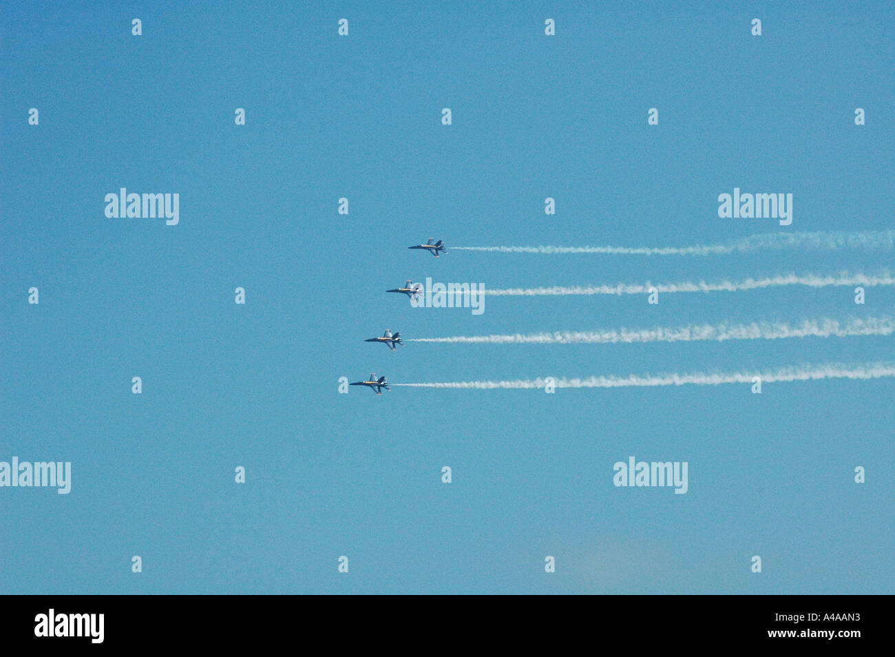 US Navy Blue Angels Aerial Stunt Flight Team Stock Photo - Alamy