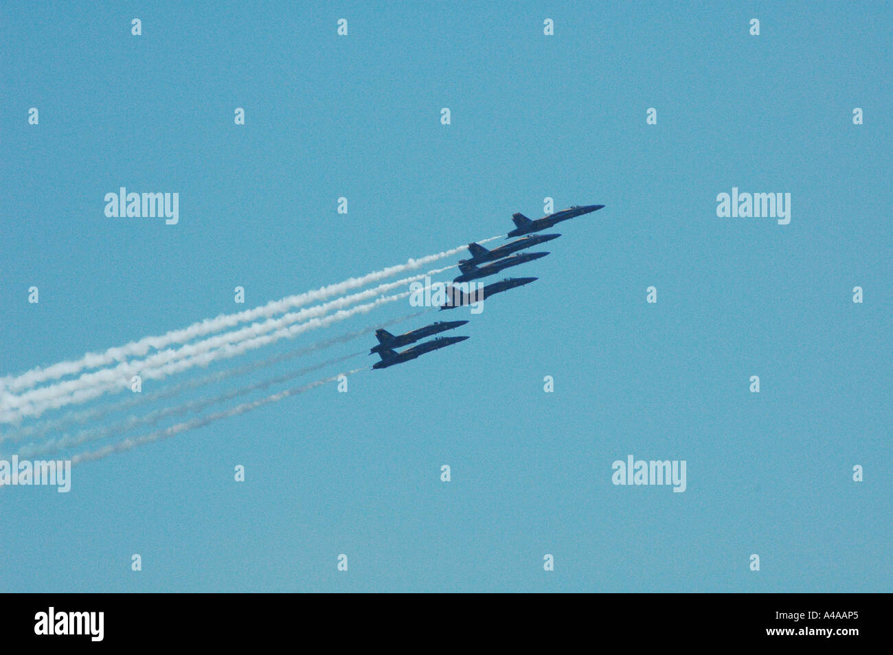 US Navy Blue Angels Aerial Stunt Flight Team Stock Photo - Alamy