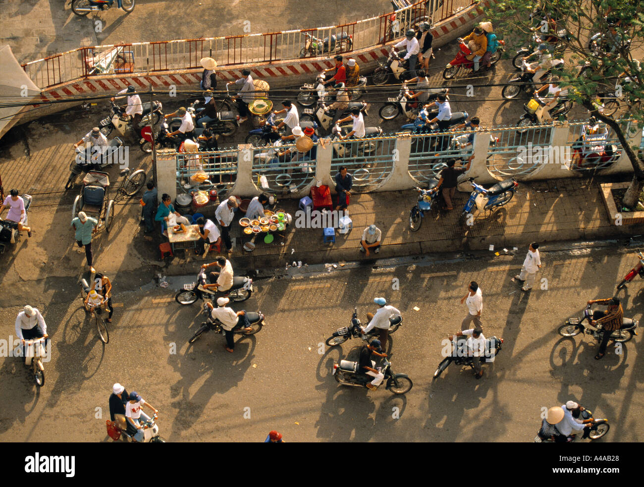Street scene, Ho Chi Minh City, Vietnam Stock Photo - Alamy