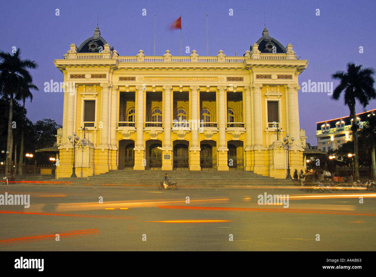 Hanoi opera house at night hi-res stock photography and images - Alamy