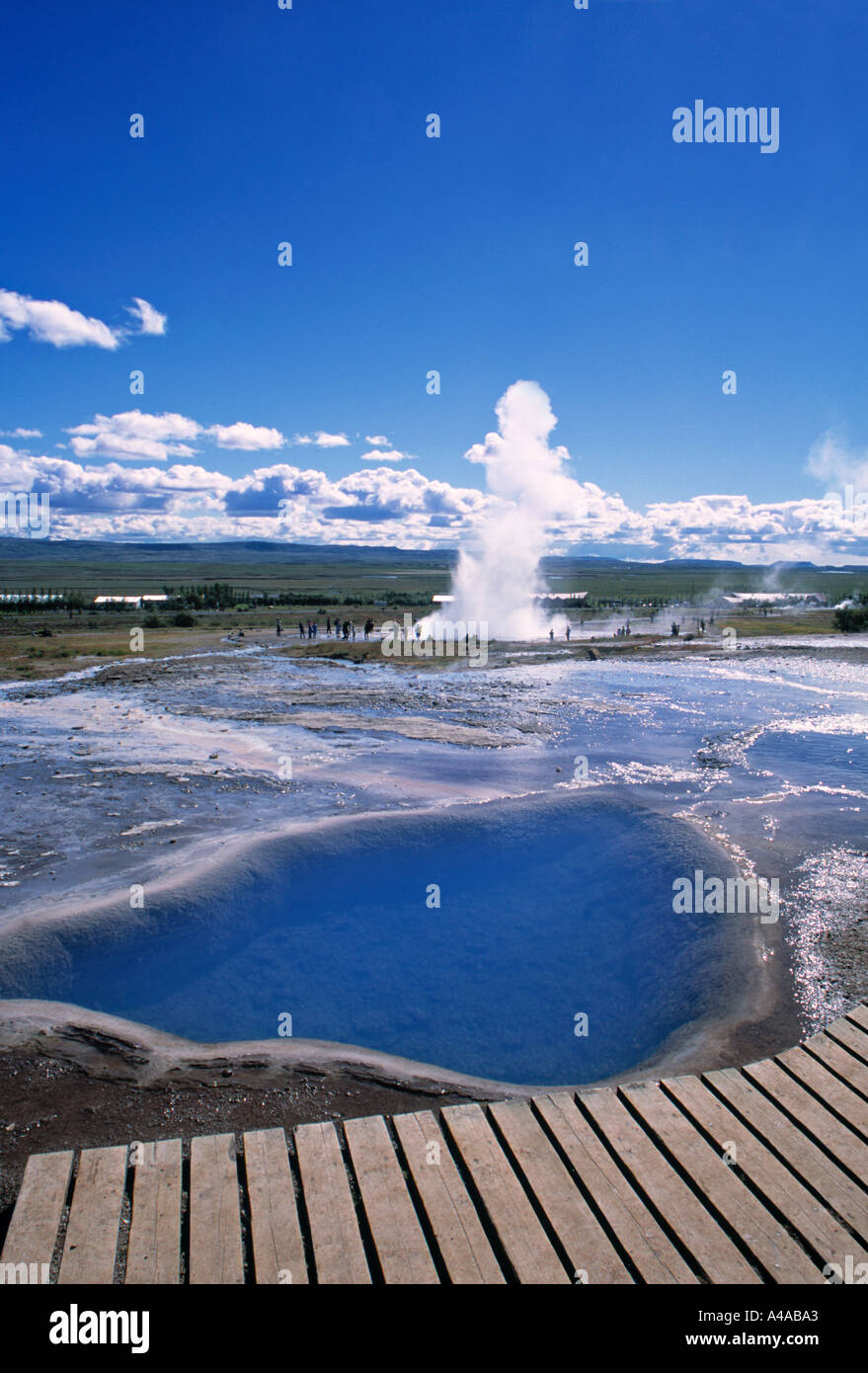 Strokkur, Geysir geothermal area, Iceland Stock Photo - Alamy