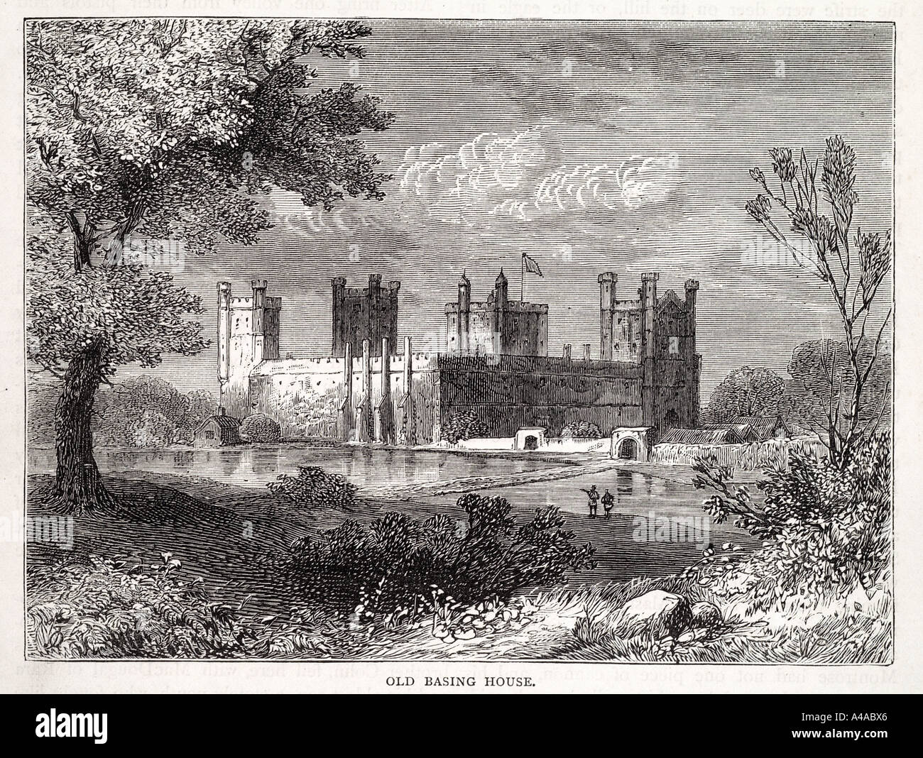 old basing house architecture England UK United Kingdom GB Great ...