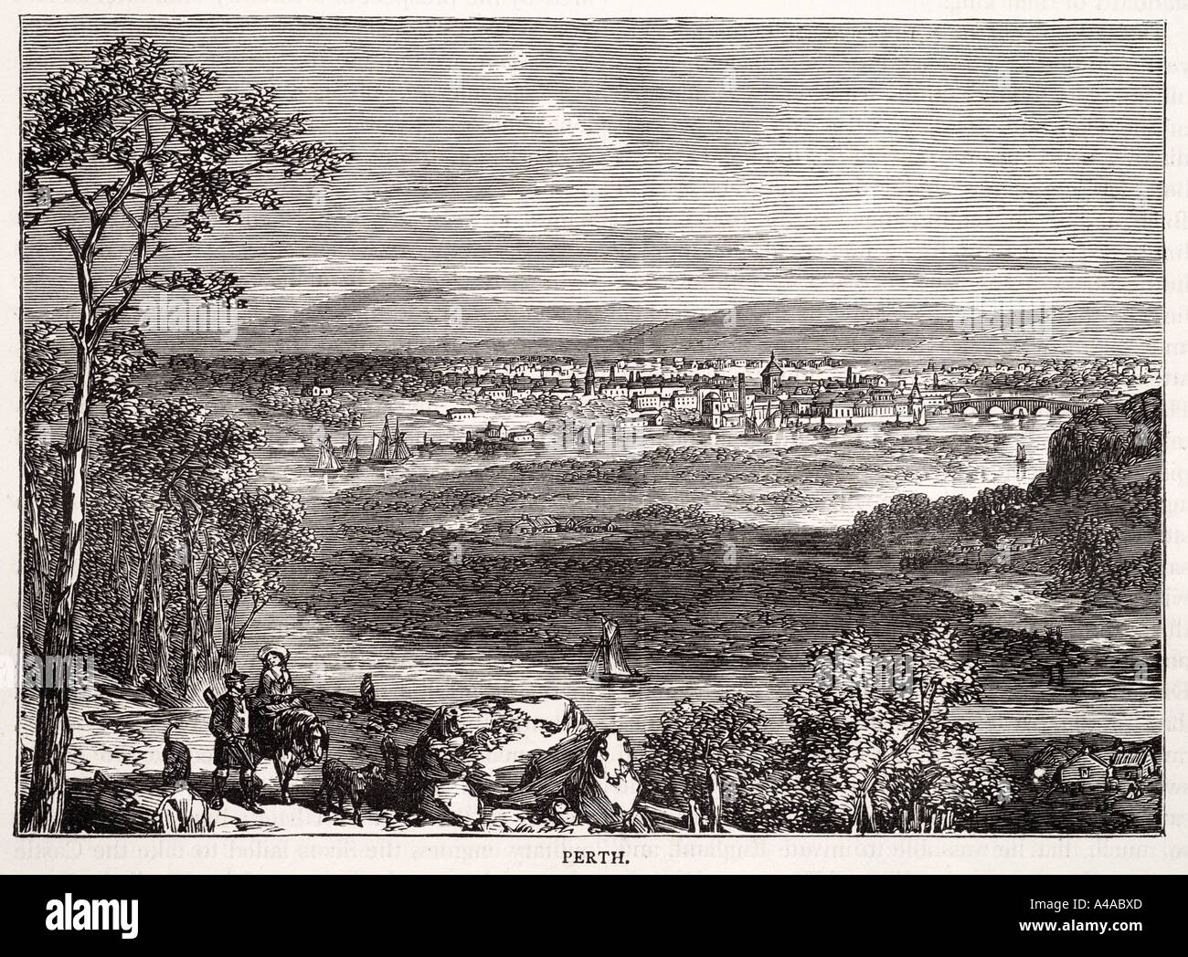 perth australia view of coast sea Stock Photo - Alamy