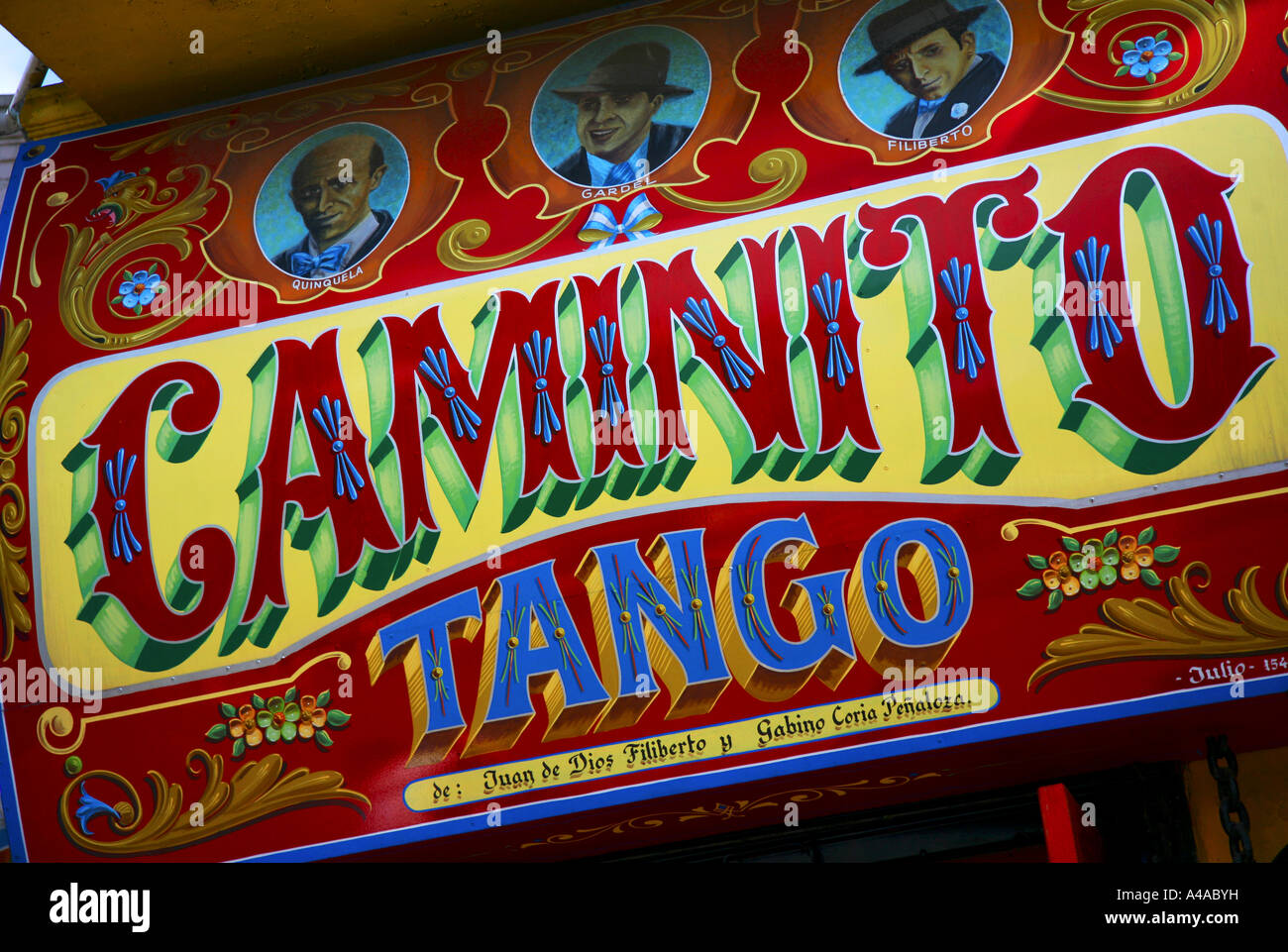 La boca tango sign hi-res stock photography and images - Alamy