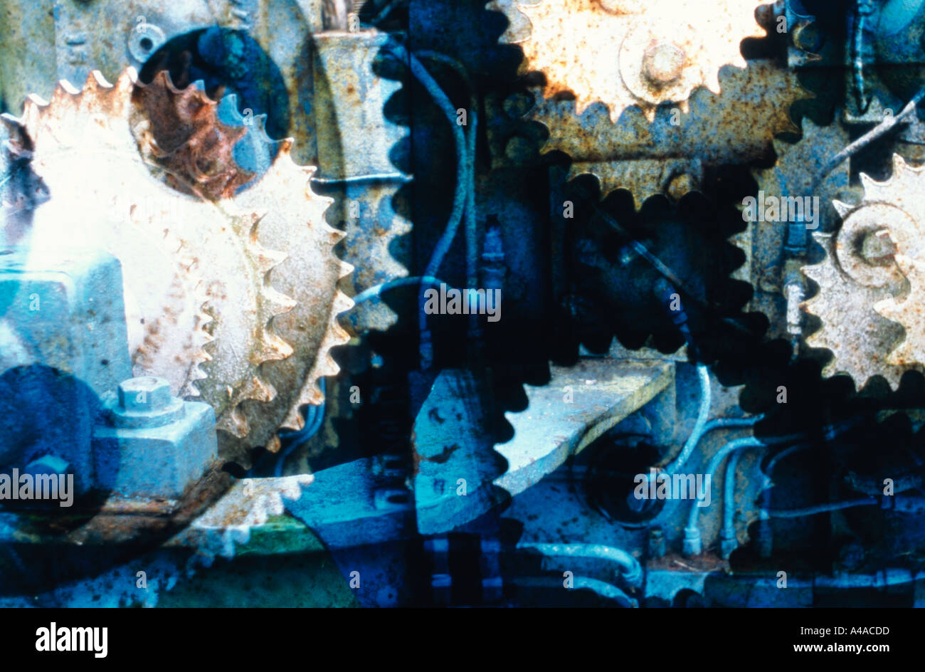 Engineering Conceptual Motion Cogs Stock Photo - Alamy