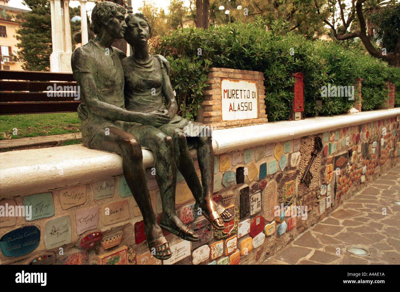 Alassio muretto hi-res stock photography and images - Alamy