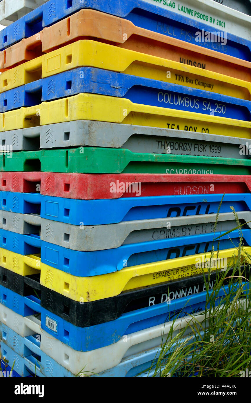 Crates of fish hi-res stock photography and images - Alamy