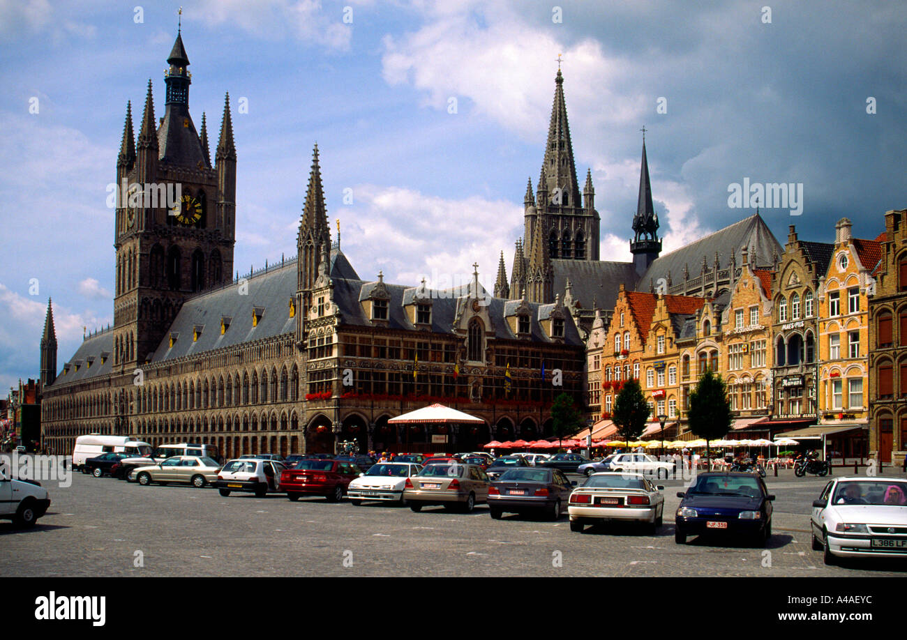 Ypres Town Centre Stock Photo - Alamy