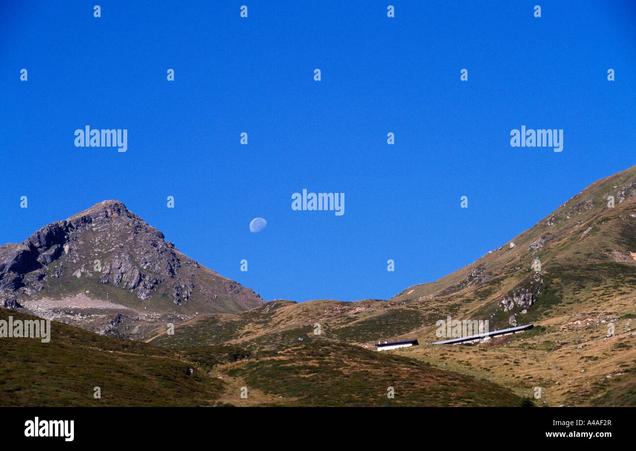 Malga Bordolona Le Maddalene mountain chain Trentino Alto Adige Italy ...