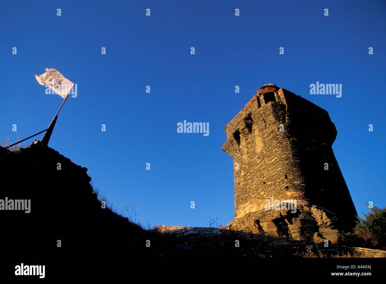 Genoese flag hi-res stock photography and images - Alamy