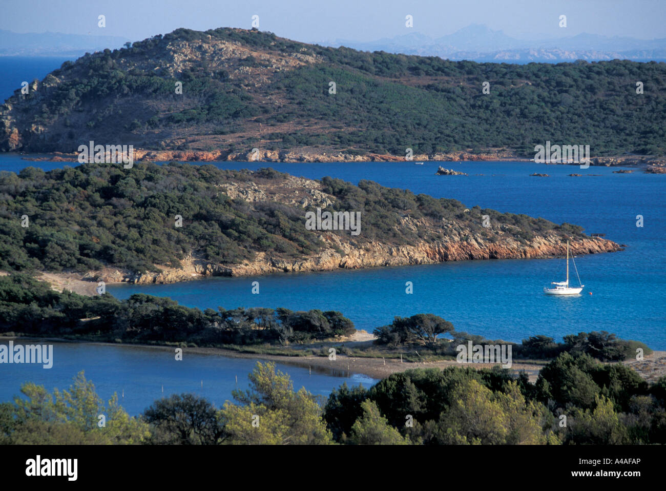 The coast near Porto Vecchio Corsica island France Europe Stock Photo ...