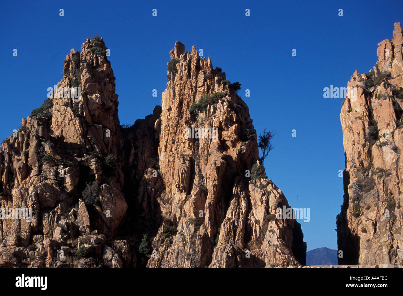 Calanque of Piana Corsica island France Europe Stock Photo - Alamy