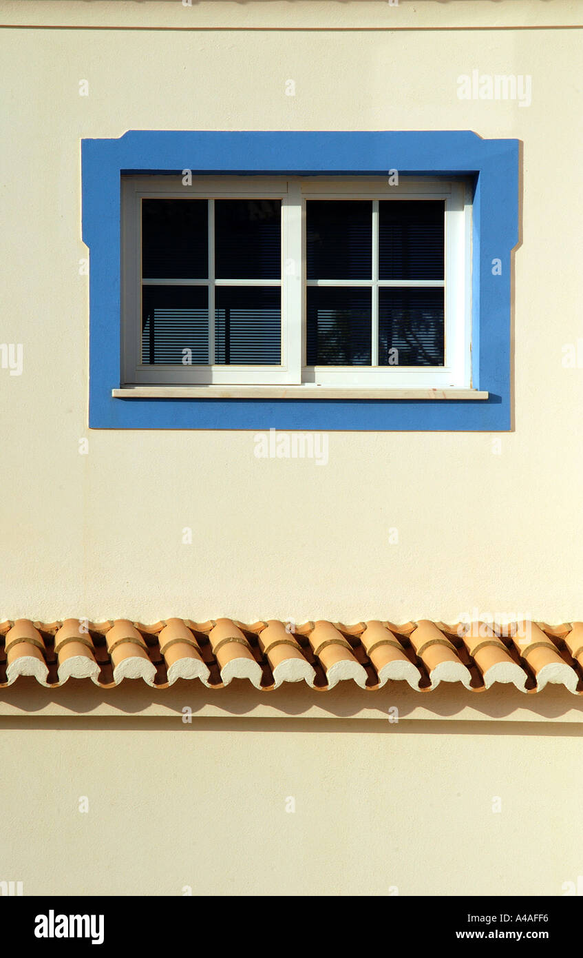Window of house in the Algarve Portugal Stock Photo - Alamy