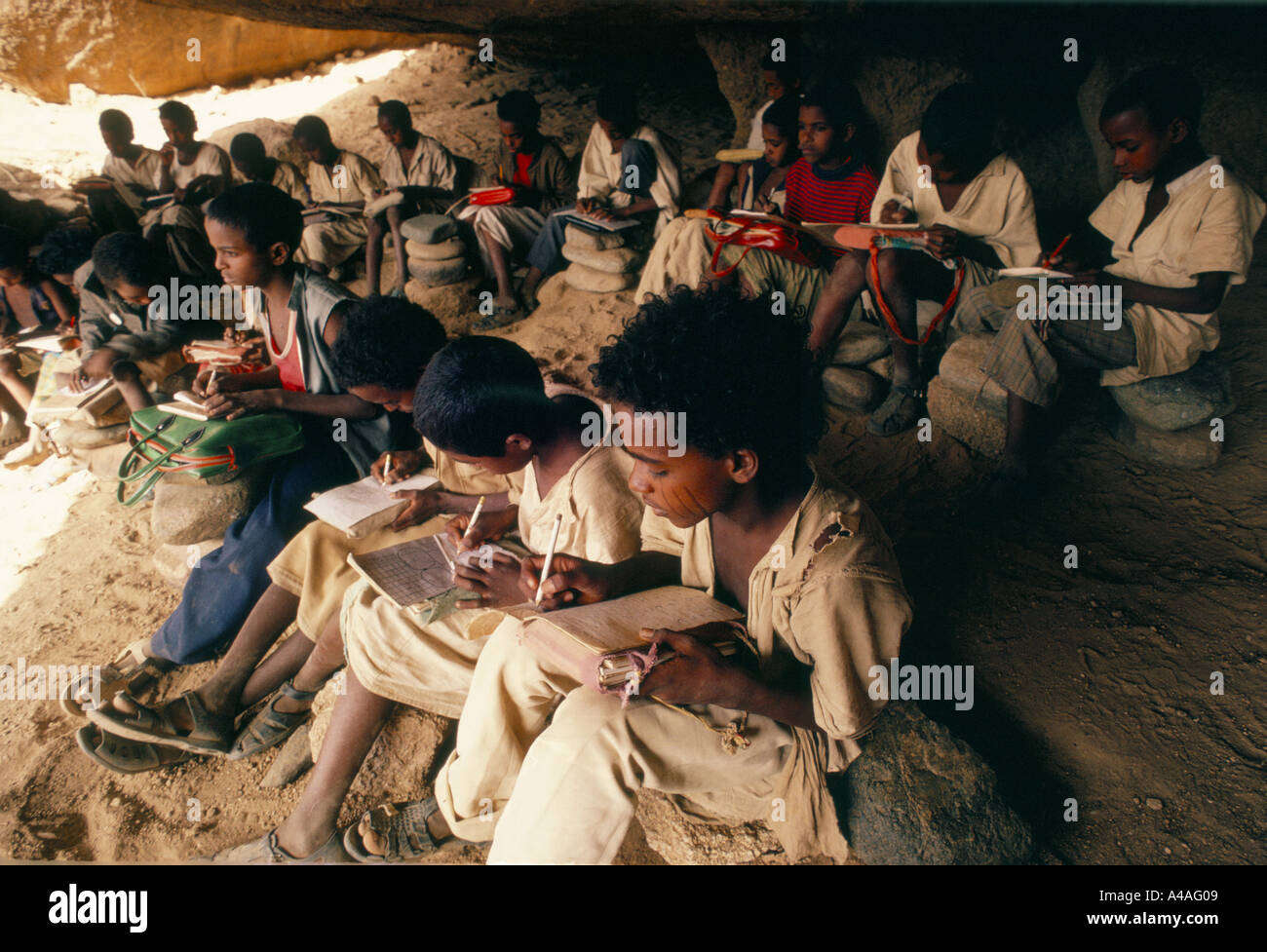 education in eritrea pupils being taught Stock Photo - Alamy