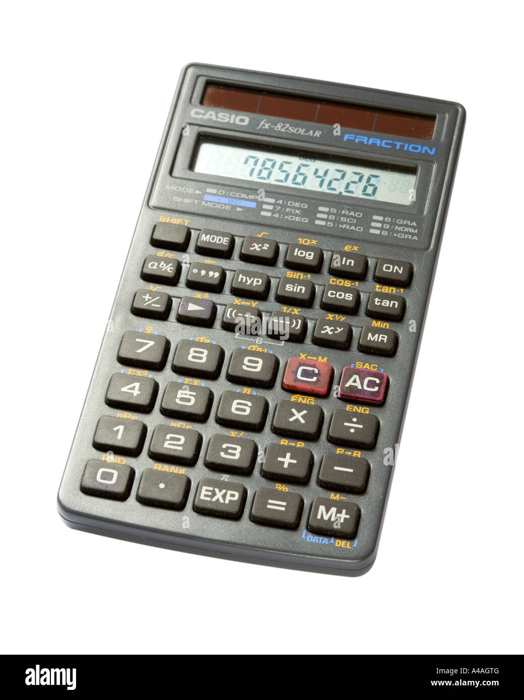 Close up calculator button Cut Out Stock Images & Pictures - Alamy