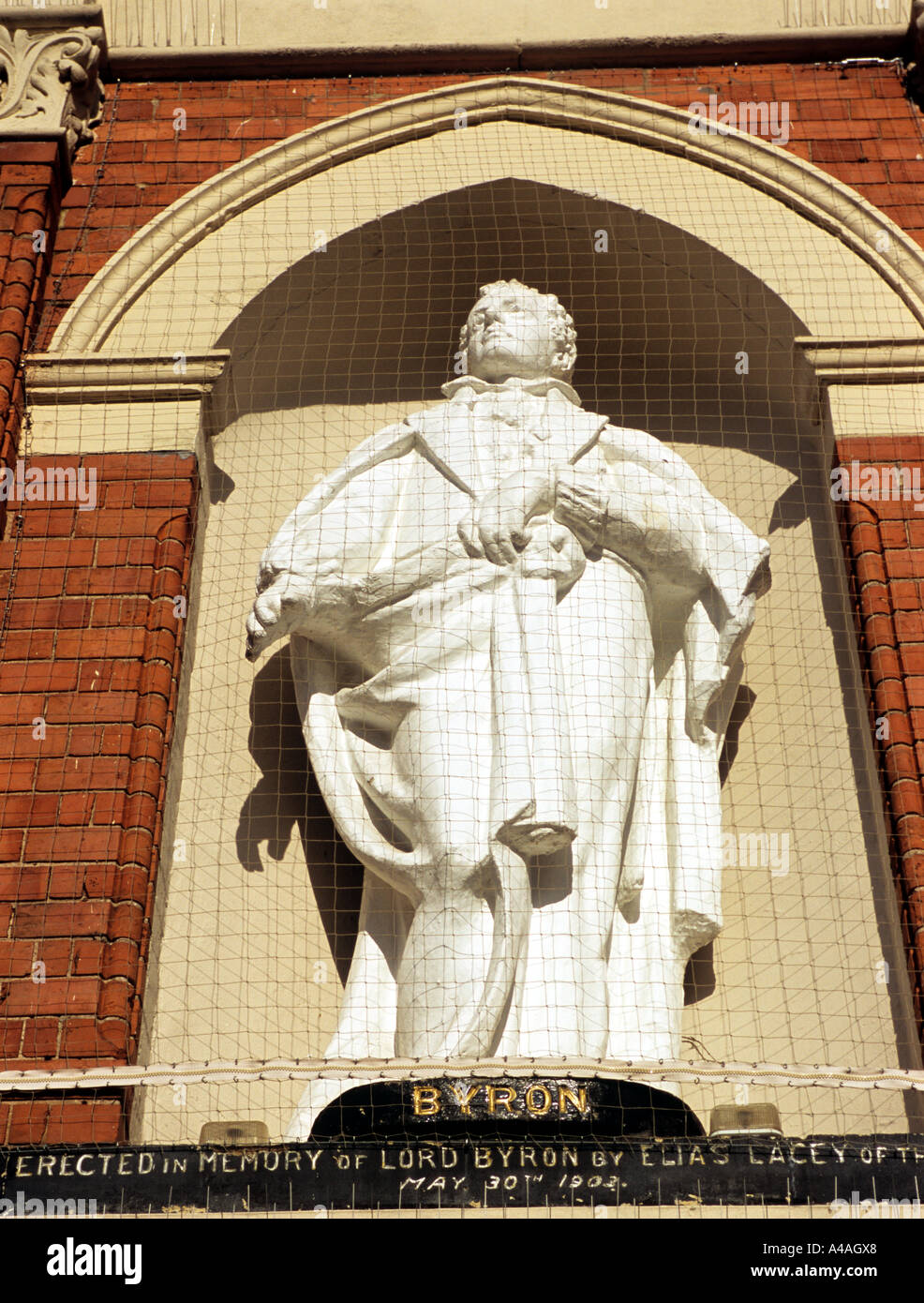 Statue lord byron greece hi-res stock photography and images - Alamy