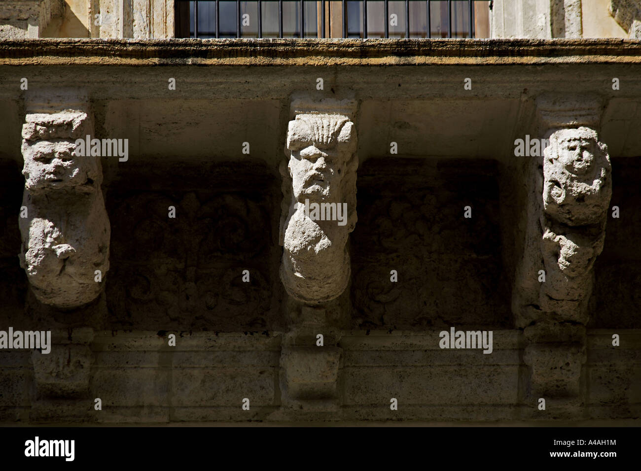 Moncada palace Caltanissetta Sicily Italy Stock Photo - Alamy