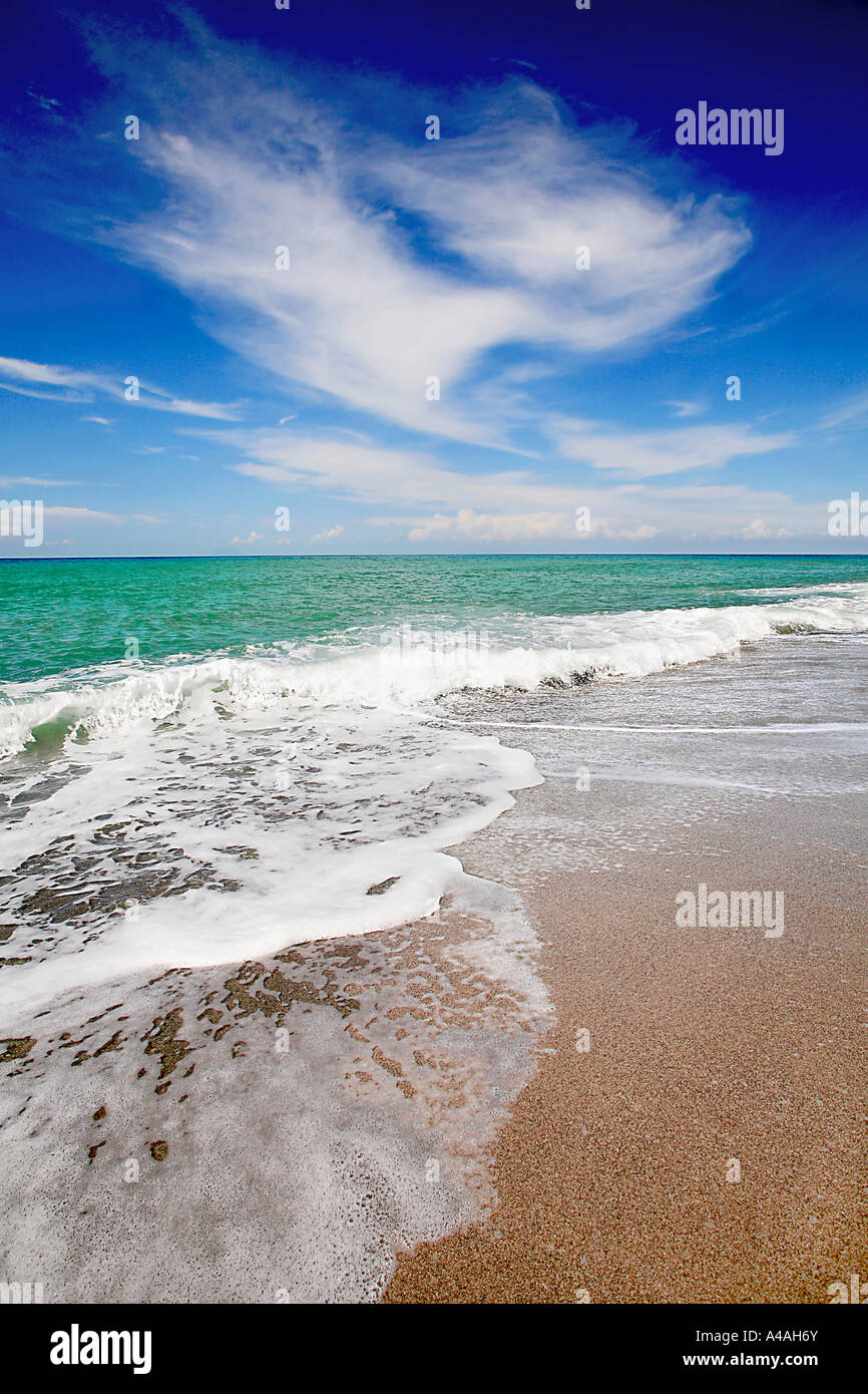 Tyrrhenian Sea Sicily Italy Stock Photo - Alamy