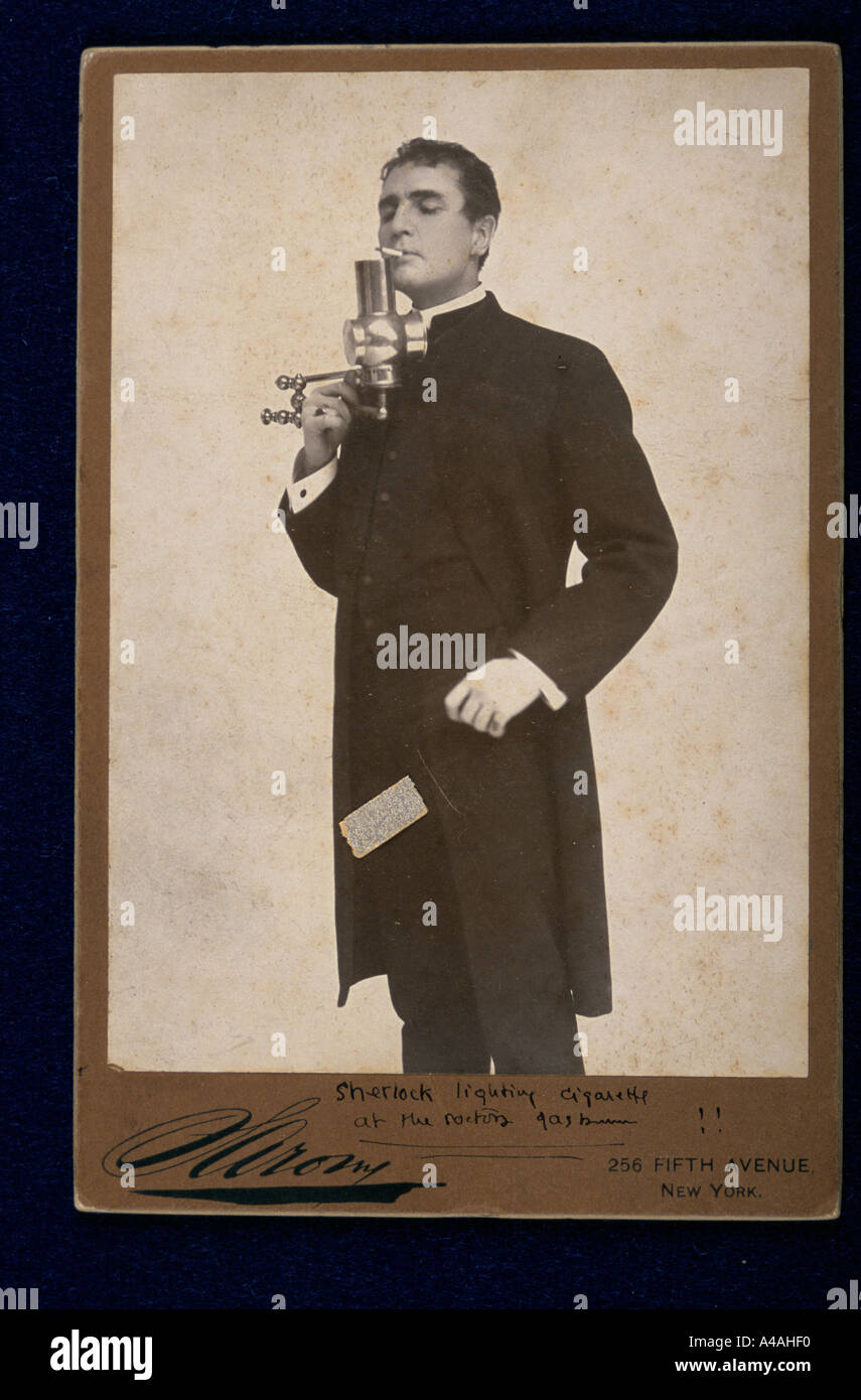 items from the archive of Sir Arthur Conan Doyle, author. Actor William ...