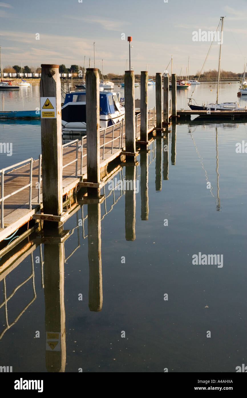 emsworth harbor chichester harbour conservancy Stock Photo - Alamy