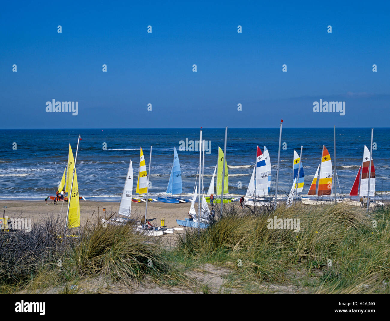 Zandvoort beach hi-res stock photography and images - Alamy