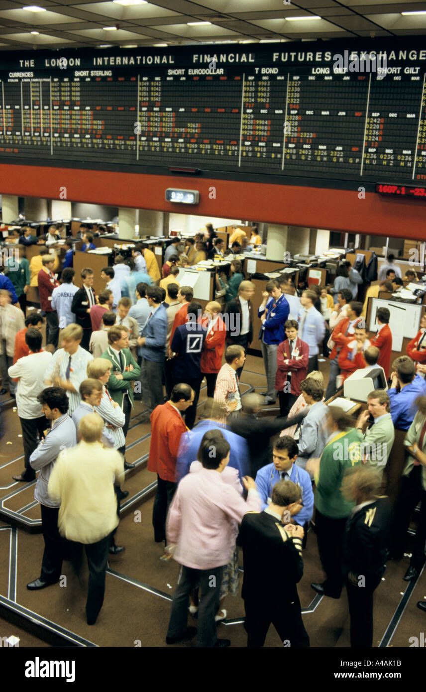 Liffe traders hi-res stock photography and images - Alamy