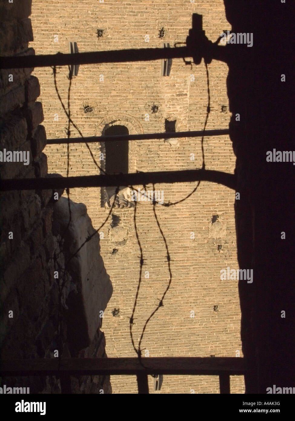 bologna, emilia romagna, Italy, europe, barbed wire from the tower of ...