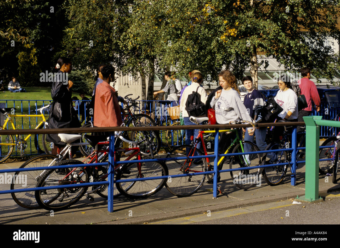 students bicycles Luton university - now University of Bedfordshire ...