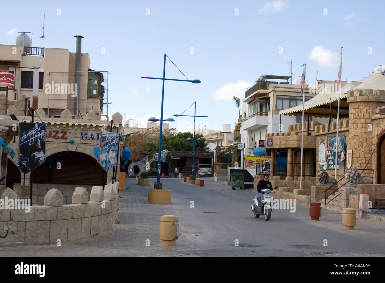 City View of Ayia Napa Cyprus Stock Photo - Alamy
