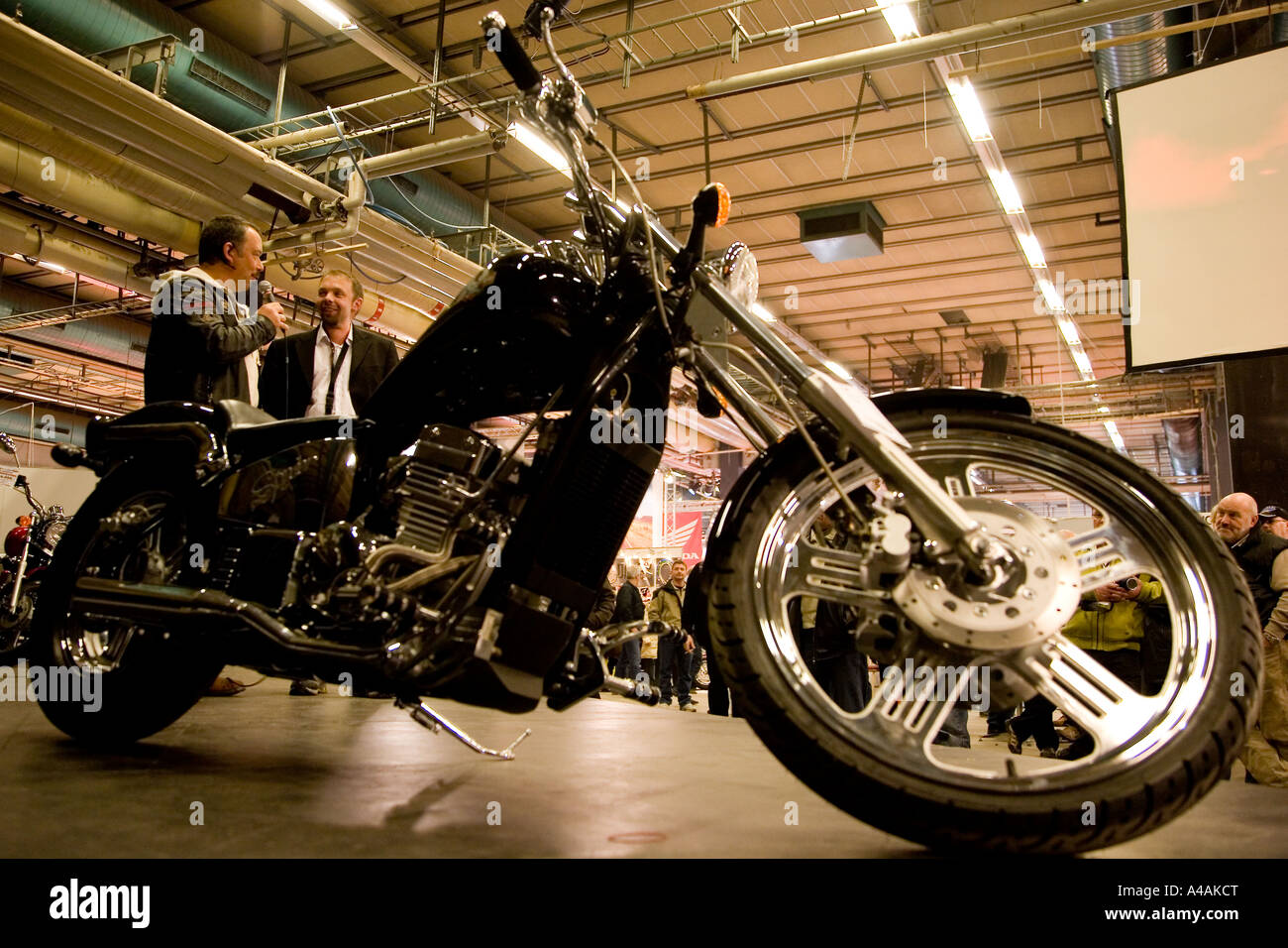 Closeup of Motorbike Stock Photo - Alamy