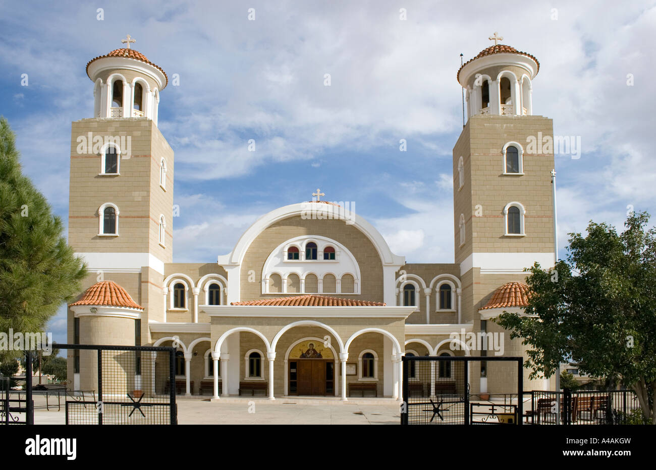Church of Liopetri Cyprus Stock Photo - Alamy
