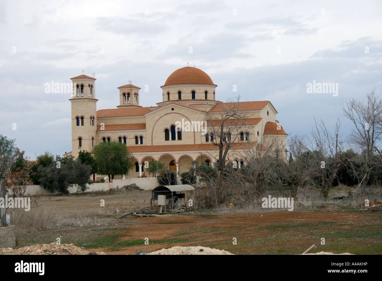 Church of Sotira Cyprus Stock Photo - Alamy